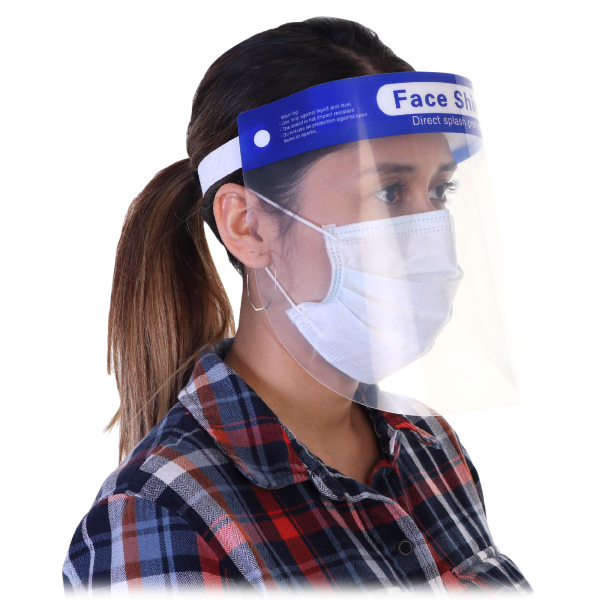 MorningSave: 10-Pack: Reusable Face Shields with Foam Forehead Band and ...