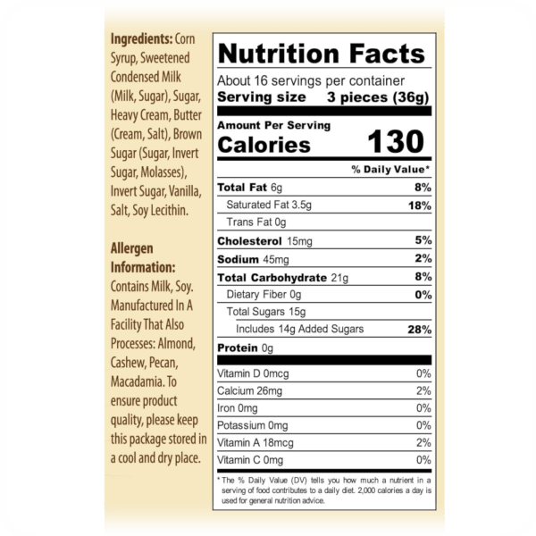 MorningSave: 2-Pack: Mrs. Call's Original Soft Butter Caramels (40oz)