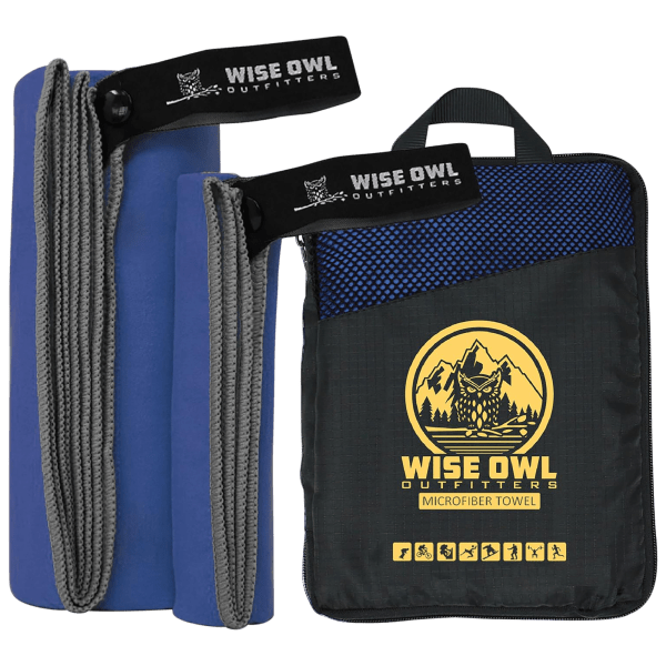 MorningSave: Wise Owl Outfitters Ultra Soft Camping Towel with Washcloth