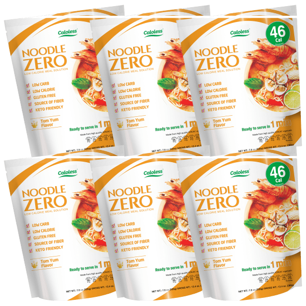 SideDeal: 12-Pack: Caloless NoodleZero Low Calorie Konjac Shirataki ...