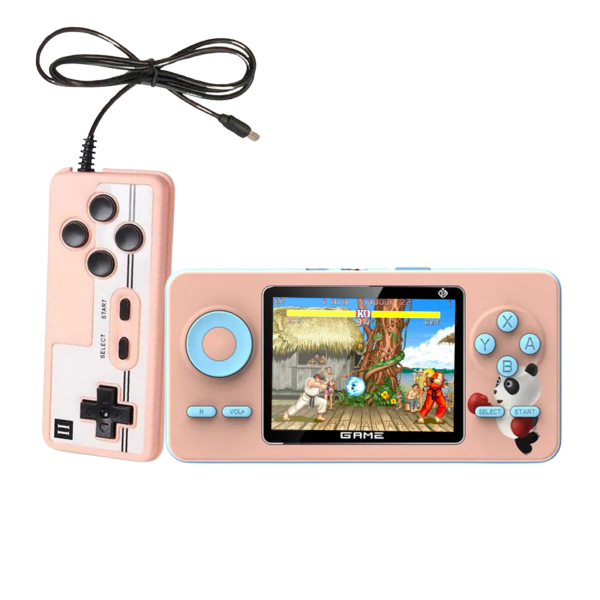 MorningSave: Retro Mini Multiplayer Video Game Console with 520 Games
