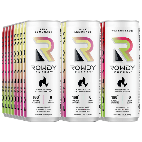 Meh: 24-Pack: Rowdy Power Burn Energy Drinks