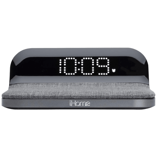 MorningSave: iHome 15W Wireless Charger with Alarm Clock and USB-A Port