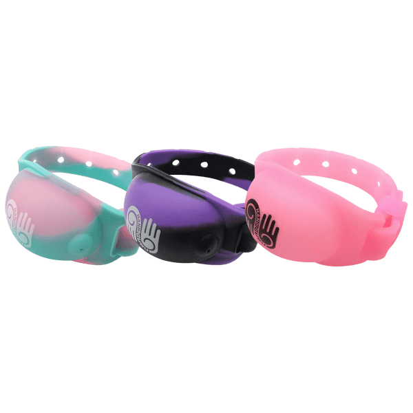 MorningSave: 3-Pack: HandiGuru Refillable Hand Sanitizer Wrist Bands