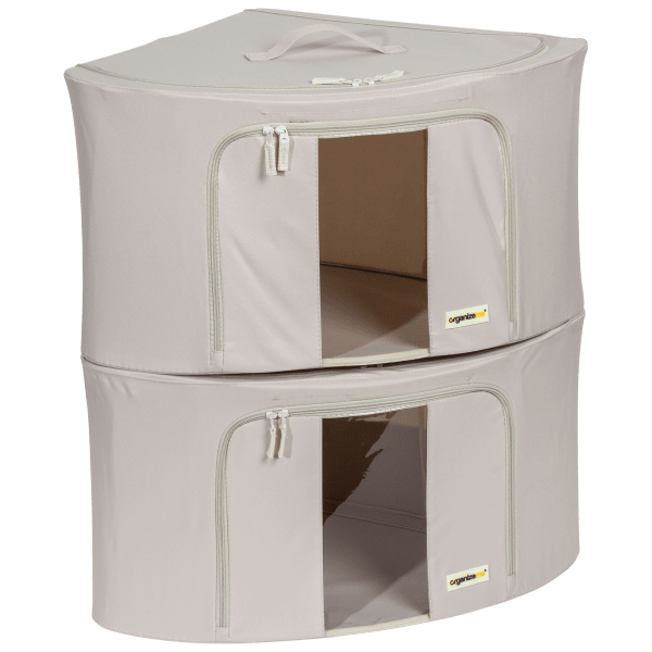 MorningSave: 2-Pack: Organizeme Large Corner Collapsible Pop Up Storage ...