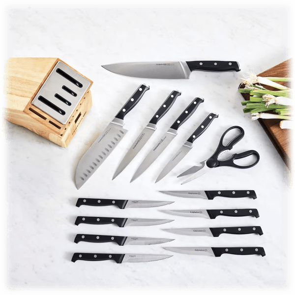 SideDeal: Calphalon Classic 15-Piece Self-Sharpening Antimicrobial ...