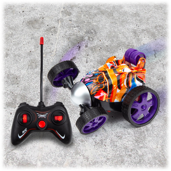 SideDeal: HST Race Cars Mini Twist 360 Stunt Rolling Race Car