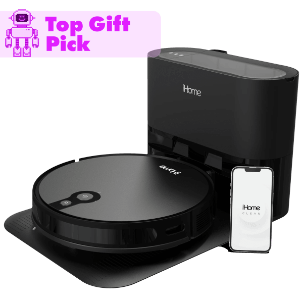MorningSave: iHome AutoVac Eclipse Pro Robot Vacuum With Self Empty Base