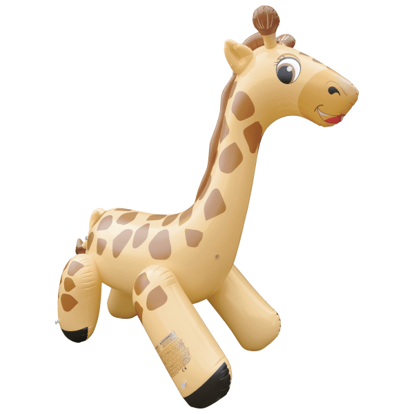 MorningSave: Splash Buddies Kids Inflatable Giraffe Sprinkler