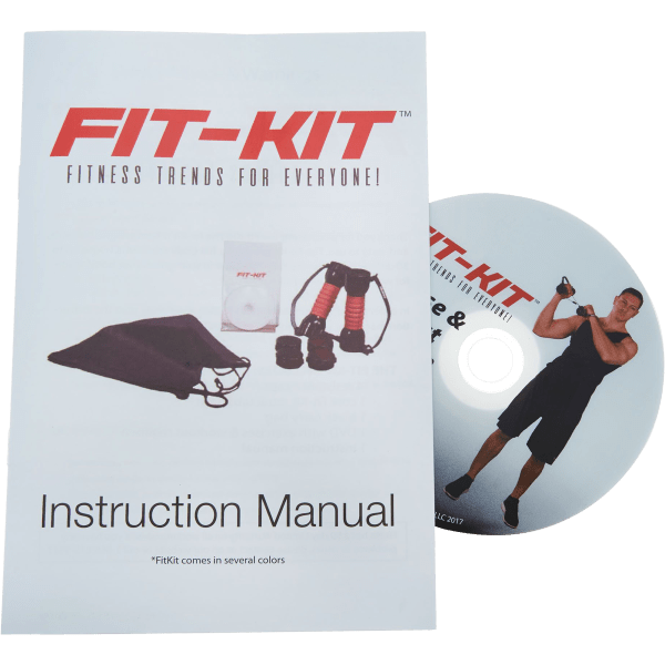 MorningSave: Fit Kit Adjustable Resistance Trainer with DVD by Fit Trend