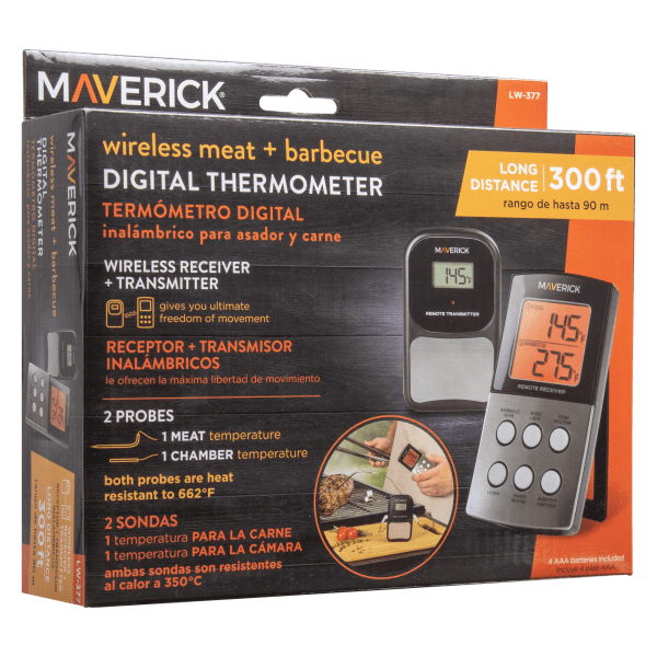 SideDeal: Maverick Wireless Remote Thermometer with 2-High Heat Probes