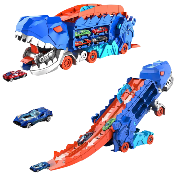 MorningSave: 2-Pack: DuFun Kids Dinosaur Race Track Set