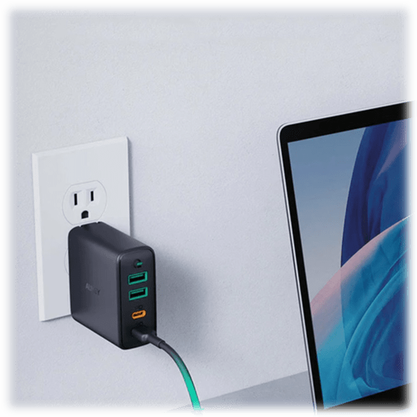 SideDeal: Aukey Foldable USB C Charger 48W 4 Ports With Power Delivery