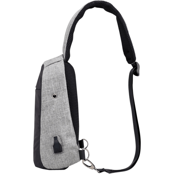 MorningSave: Anti-Theft Chest Bag with USB Charger