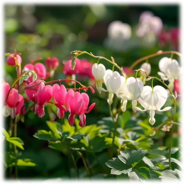 MorningSave: Pink Bleeding Heart Flowers (2 Bare Roots)
