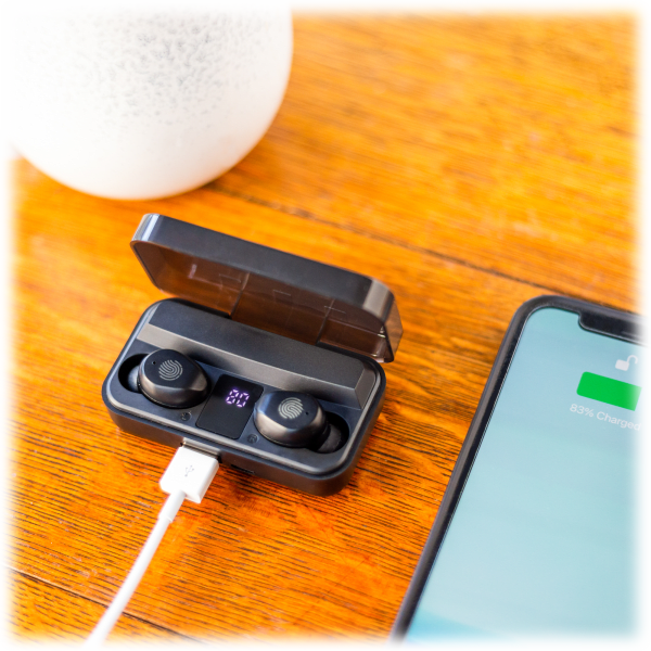 MorningSave: Santana Rio True Wireless Earbuds, Charging Case and Built ...