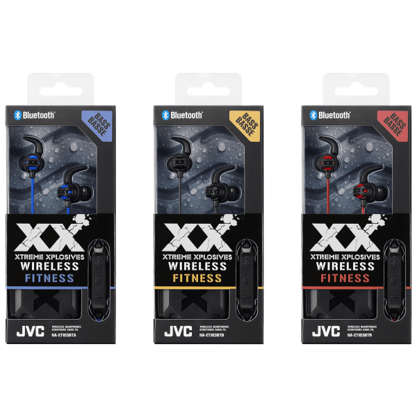 MorningSave: JVC XX Wireless Extreme Bass Sweatproof Headphones with ...