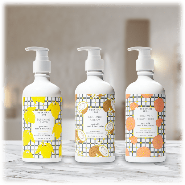 MorningSave: Beekman 1802 3-Piece Hand & Body Lotion Set