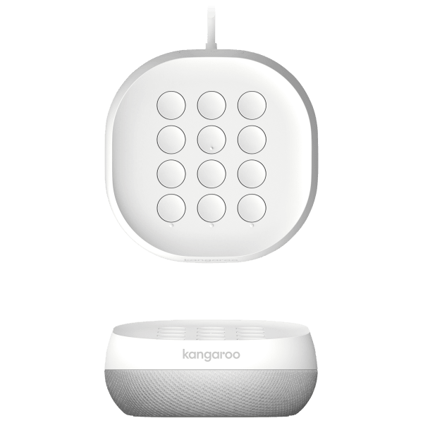 SideDeal: Kangaroo Siren + Keypad Security Alarm with 3 Motion Sensors