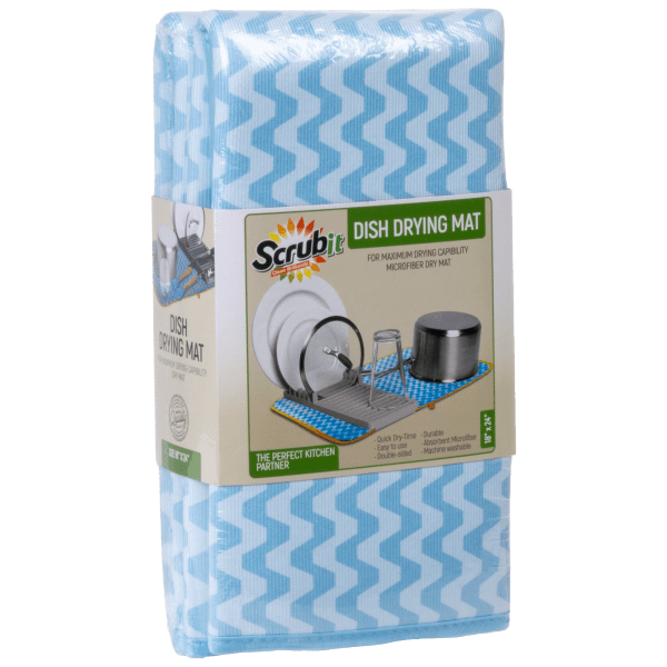 Meh: 2-Pack: Scrub-It Dish Drying Mat (Large)