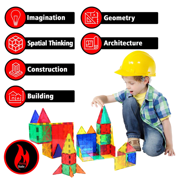 Meh: 60-Piece Magnetic Toy Set