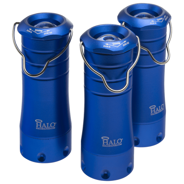 MorningSave: 3-Pack: Halo Mini 2-in-1 LED Lantern & Flashlight