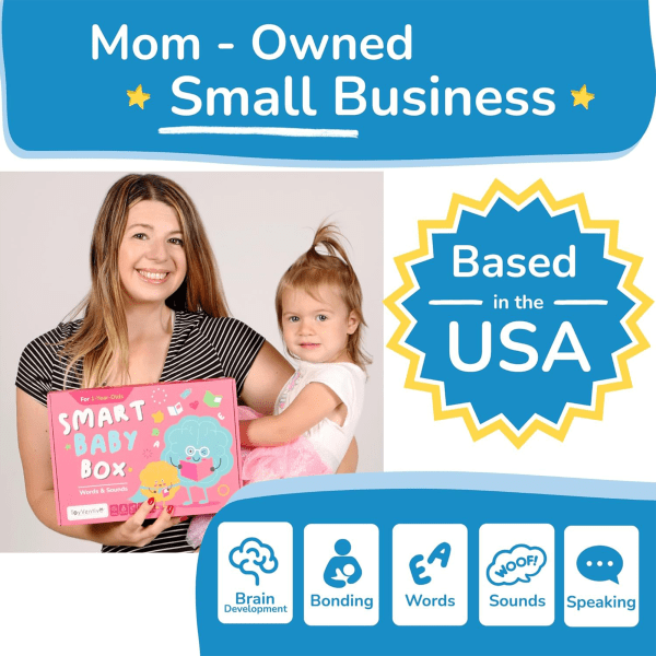 MorningSave: Toyventive Toddler's First Words Smart Baby Box Learning Set