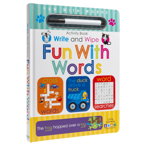 MorningSave: 2-Pack: Page Publications Write & Wipe Hard Cover Activity ...