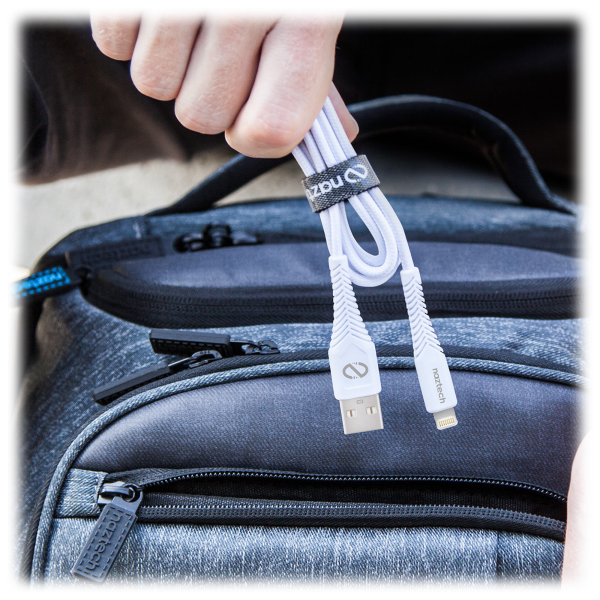 MorningSave: Naztech Braided LED 4ft Charge/Sync Cable with MFi USB