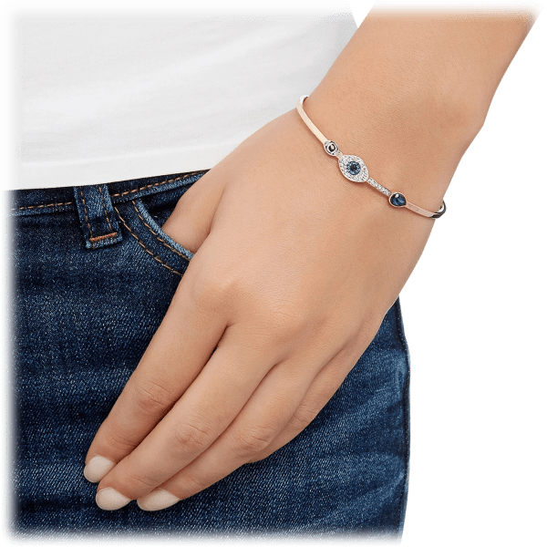 MorningSave: Swarovski Duo Evil Eye Bangle