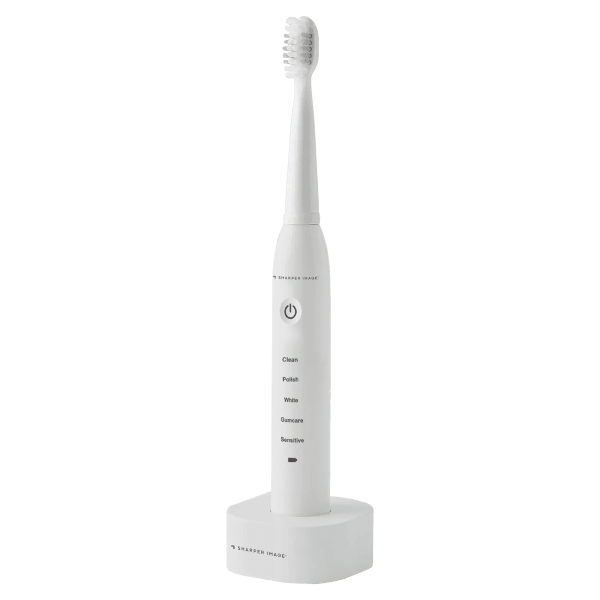 MorningSave: Sharper Image Electric Toothbrush with 4 Brush Heads