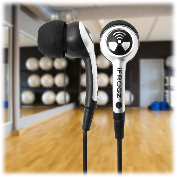 SideDeal: 2-Pack: iFrogz EarPollution Plugz with Mic in White