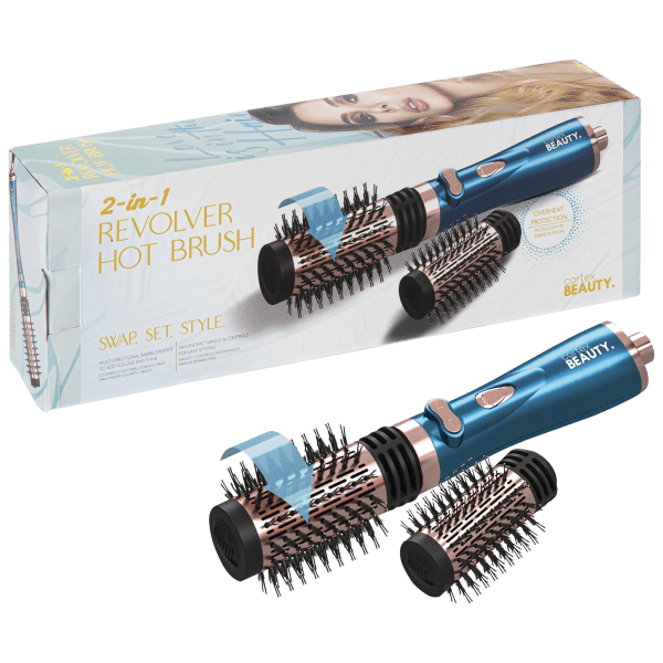 MorningSave: Cortex Beauty 2-In-1 Revolving Hot Brush (1.25" & 2")