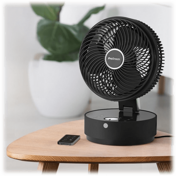 MorningSave: ProBreeze Personal Table Fan with Remote Control