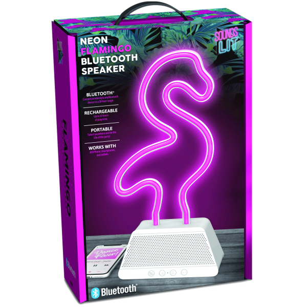 Meh: LED Neon Portable Bluetooth Speaker