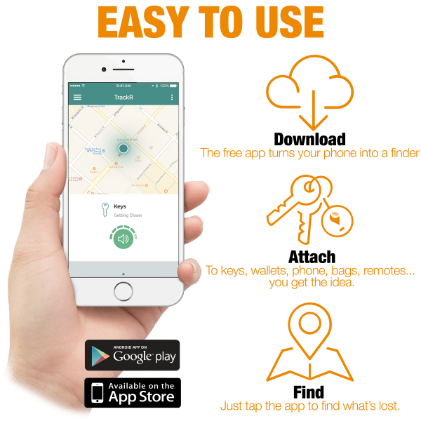 MorningSave: 8-Pack of TrackR Pixel Bluetooth Item Trackers