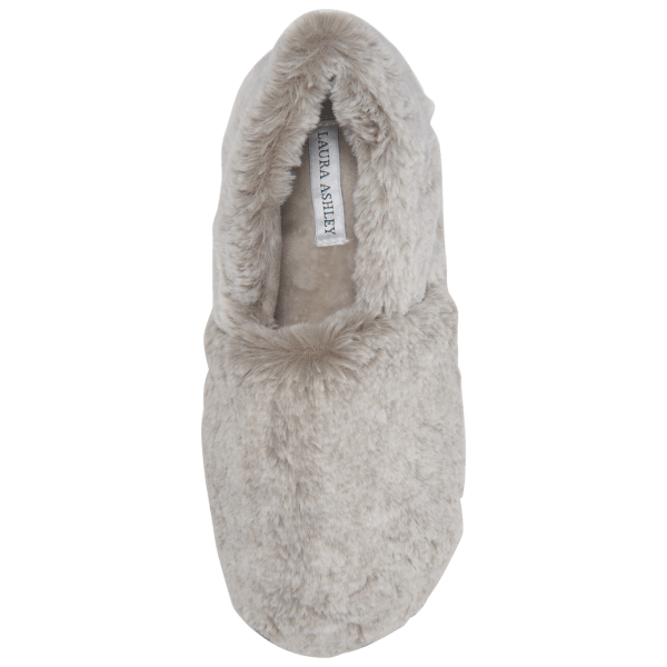MorningSave: Laura Ashley Ladies Plush A-Line Slipper
