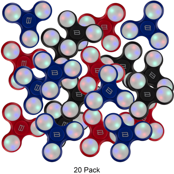 Meh: 20-Pack or 50-Pack: LED Fidget Spinners
