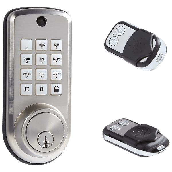MorningSave: Ultra Security Keyless Electronic Deadbolt with 2 Remote ...