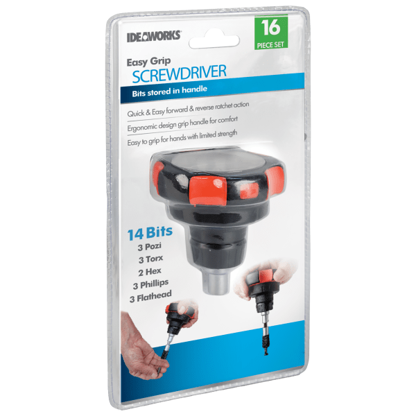 SideDeal: 2-Pack: Ideaworks Easy Grip Screwdriver