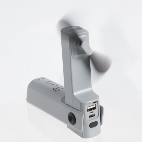 MorningSave: 4-Pack: HALO FanPal USB-C Mini Fan Power Bank with LED Light