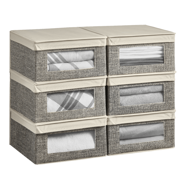 SideDeal: mDesign Aldo 6-Piece Storage Box