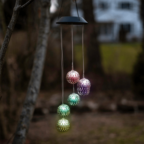 MorningSave: Touch Of ECO Windshine Multi-Color Solar LED Wind Chime