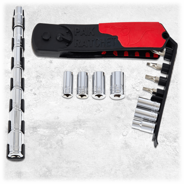 MorningSave: 2-Pack: PakRatchet Self Storing Ratchet Wrench