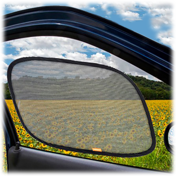 MorningSave: 4-Pack: Static Cling Auto Window Sun Shades
