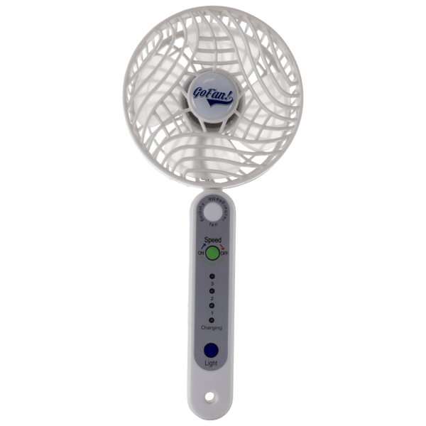 MorningSave: 2-Pack: Impress GoFan Rechargeable Portable Folding Mini-Fan
