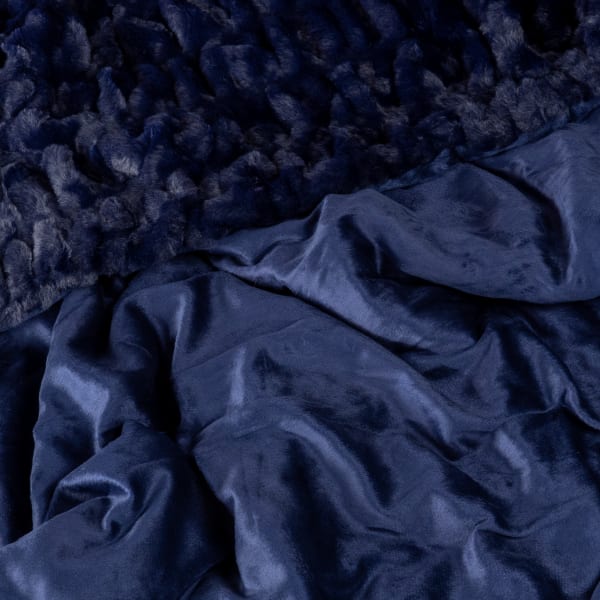 MorningSave: Hotel duCobb Oversized Ruched Faux Fur Throw by Dennis Basso