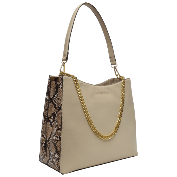 MorningSave: Adrienne Vittadini Simone Collection Python Chain Satchel