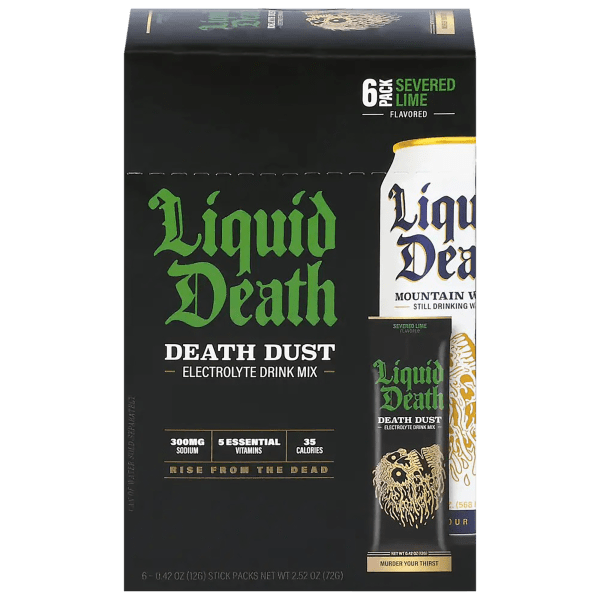 Meh: 36-Pack: Liquid Death Electrolyte Death Dust Hydration Powder ...