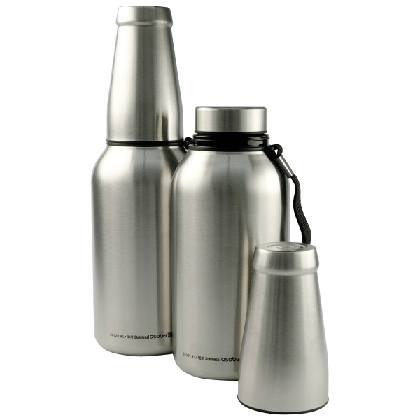 SideDeal: Asobu 64oz Stainless Mighty Growler & Pint Cup Combo